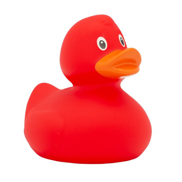 Red Rubber Duck | Buy premium rubber ducks online - world wide delivery!